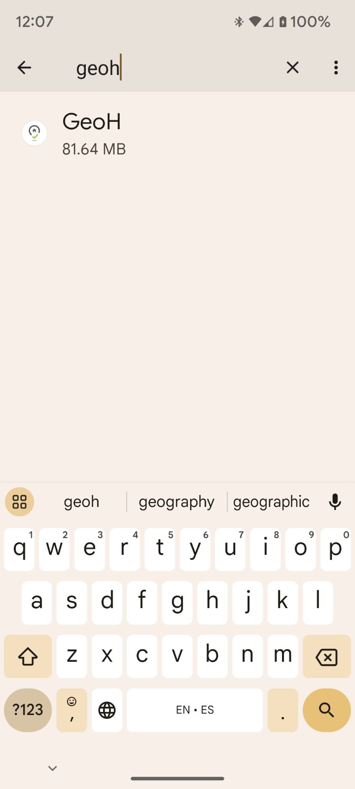 How do I update my GEOH app? (For Androids)